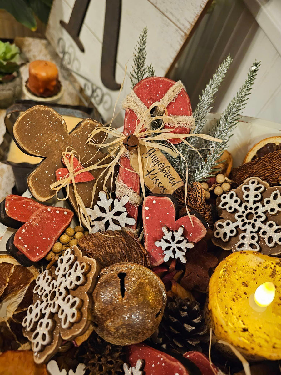 Chunky, Wonky Gingerbread Bowl filler set – Crafting with Kimber