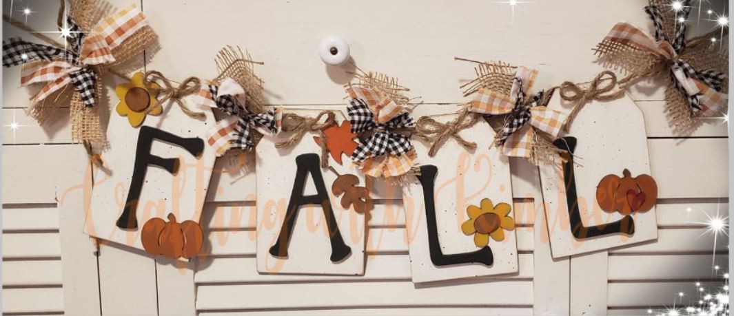 Fall Banner Kit Digital SVG file – Crafting with Kimber