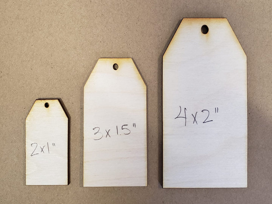 Wooden Tags – Crafting with Kimber